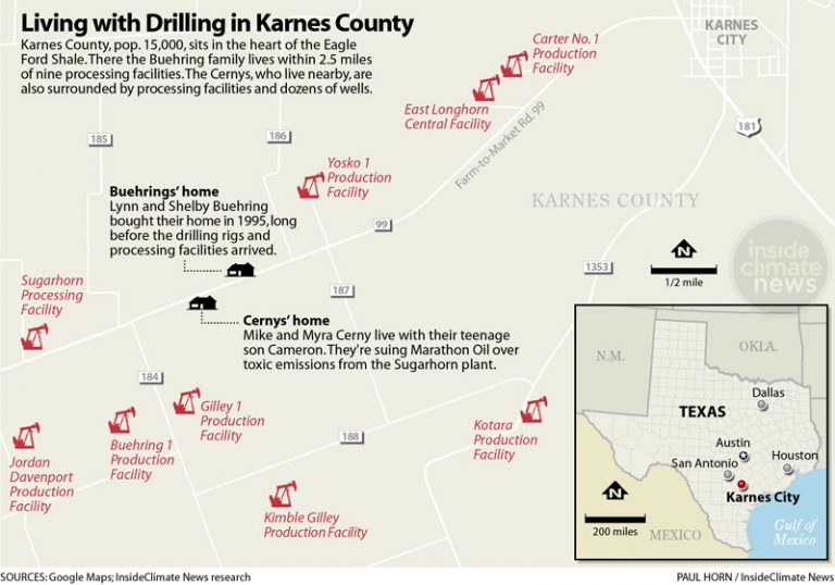 Living With Drilling in Karnes County, Texas - Inside Climate News