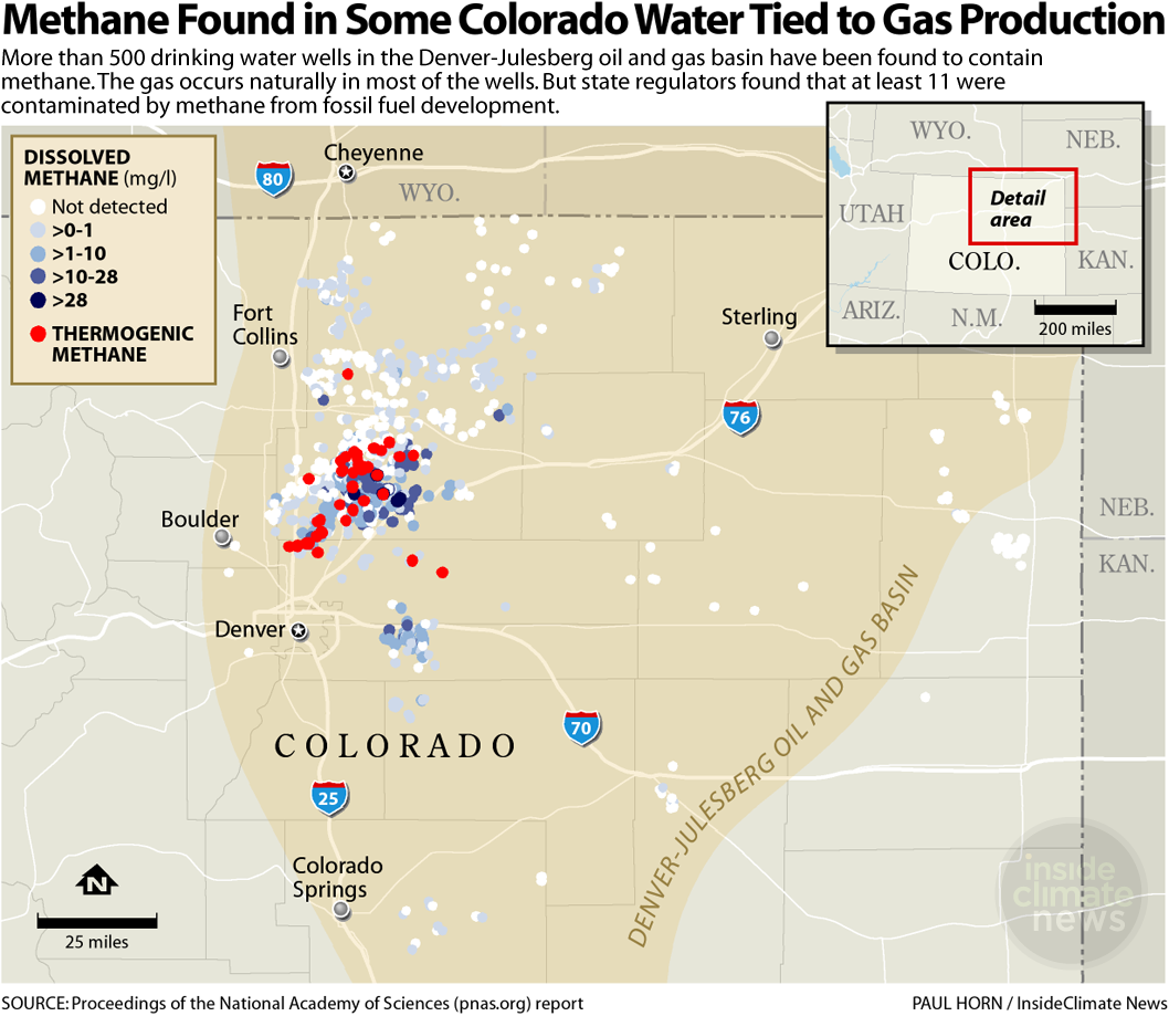 Colorado Fracking Study Blames Faulty Wells for Water Contamination ...