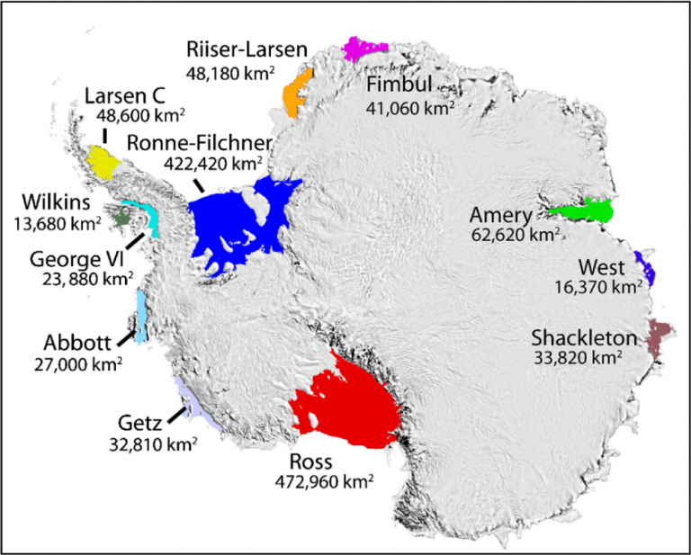 Trillion-Ton, Delaware-Size Iceberg Breaks Off Antarctica's Larsen C ...