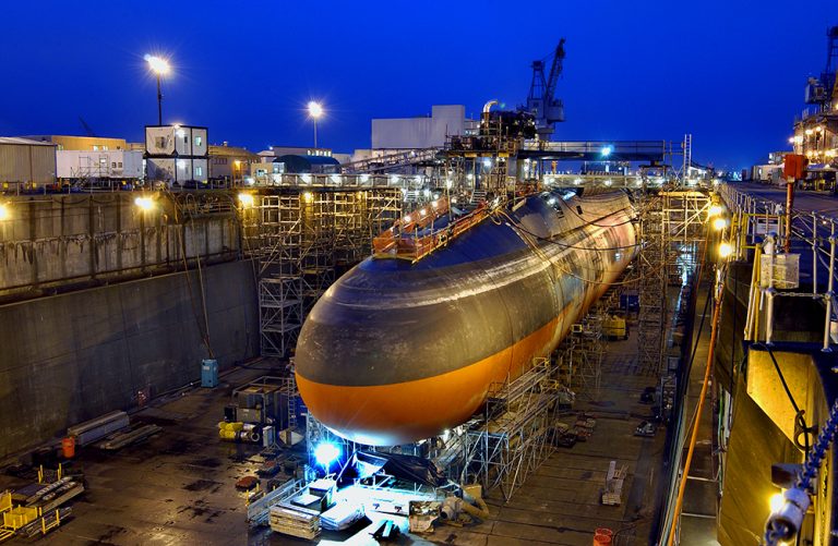 U.S. Nuclear Fleet’s Dry Docks Threatened by Storms and Rising Seas ...