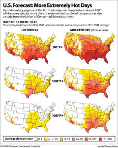 Days of 100-Degree Heat Will Become Weeks as Climate Warms, U.S. Study ...