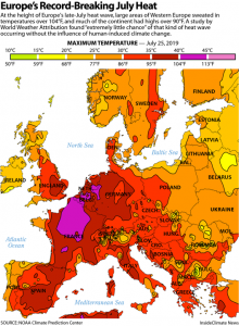 Map: Europe's Record-Breaking July Heat - Inside Climate News