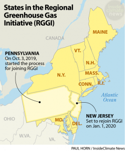 Map: RGGI Member States - Inside Climate News