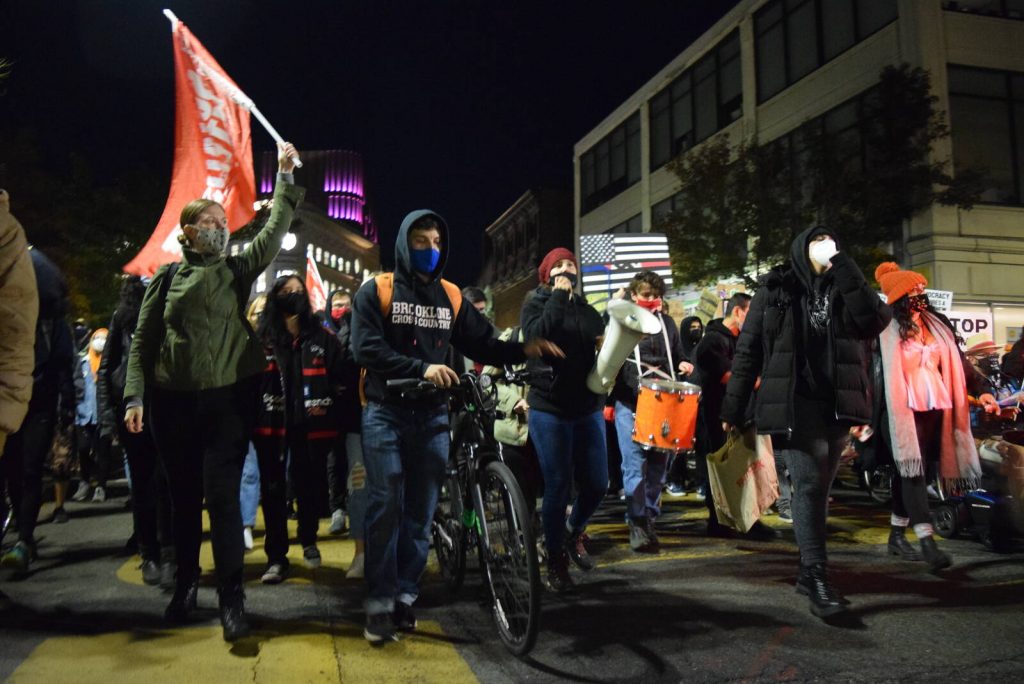Post Election, Climate and Racial Justice Protesters Gather in Boston ...