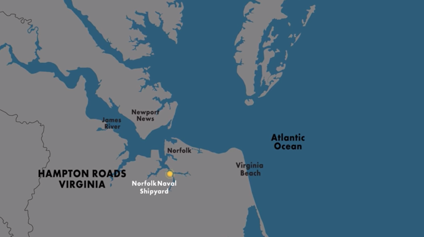 Storms and Rising Seas: Norfolk Naval Shipyard at Risk - Inside Climate ...