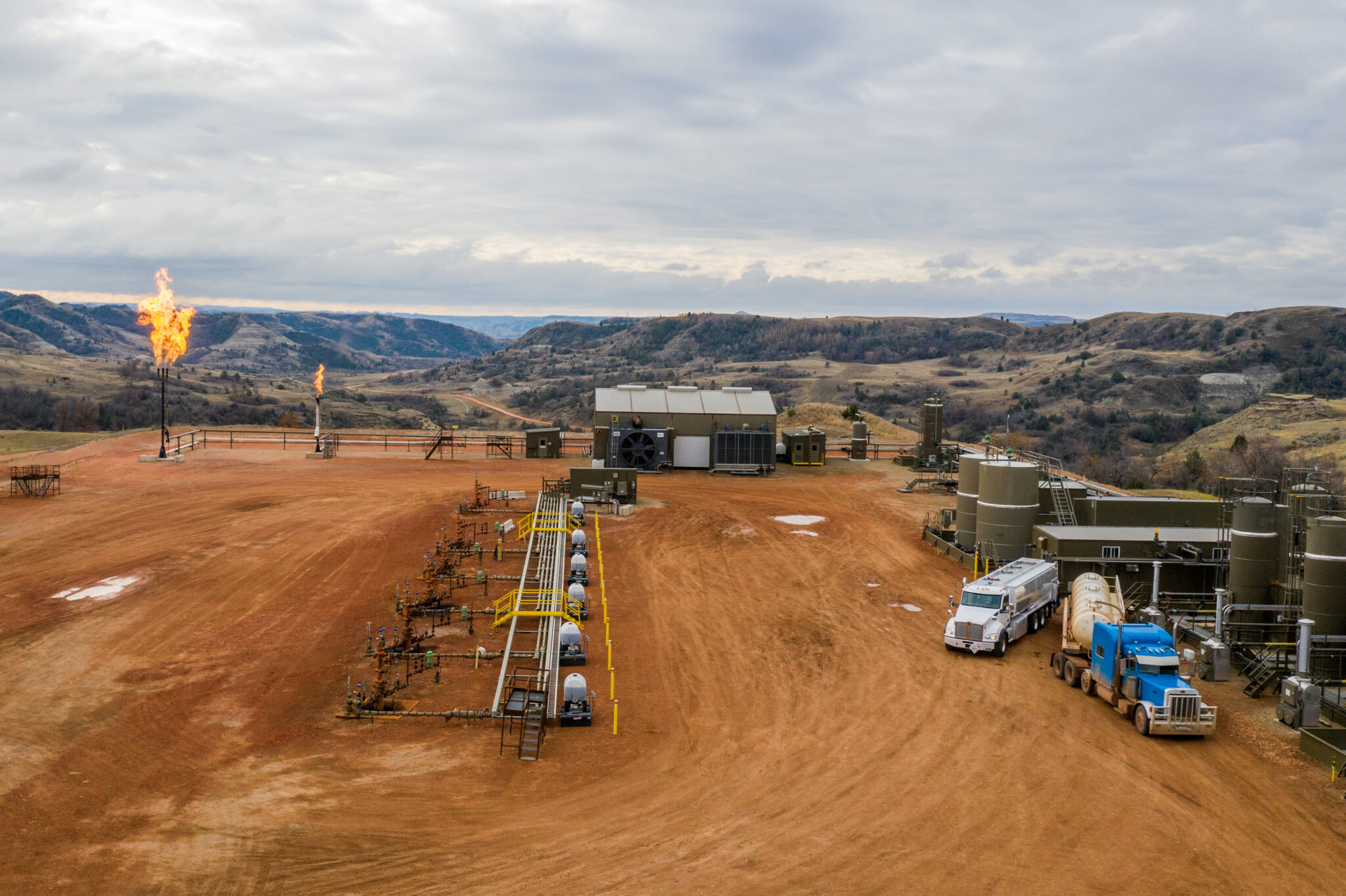 How One Native American Tribe is Battling for Control Over Flaring ...