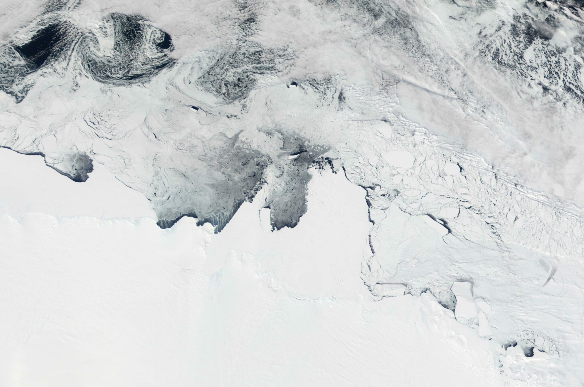 Where Thick Ice Sheets in Antarctica Meet the Ground, Small Changes ...
