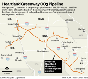 Navigator’s Proposed Carbon Pipeline Struggles to Gain Support in ...
