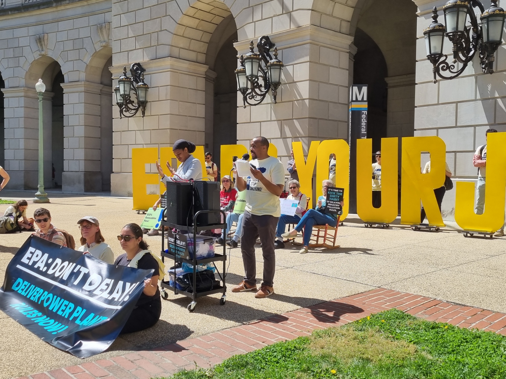 Environmental Advocates Protest Outside EPA Headquarters Over the Slow ...