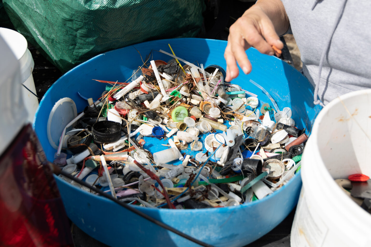 The ‘Sisyphus of Trash’ Struggles to Clean Relentless Waves of Plastic ...