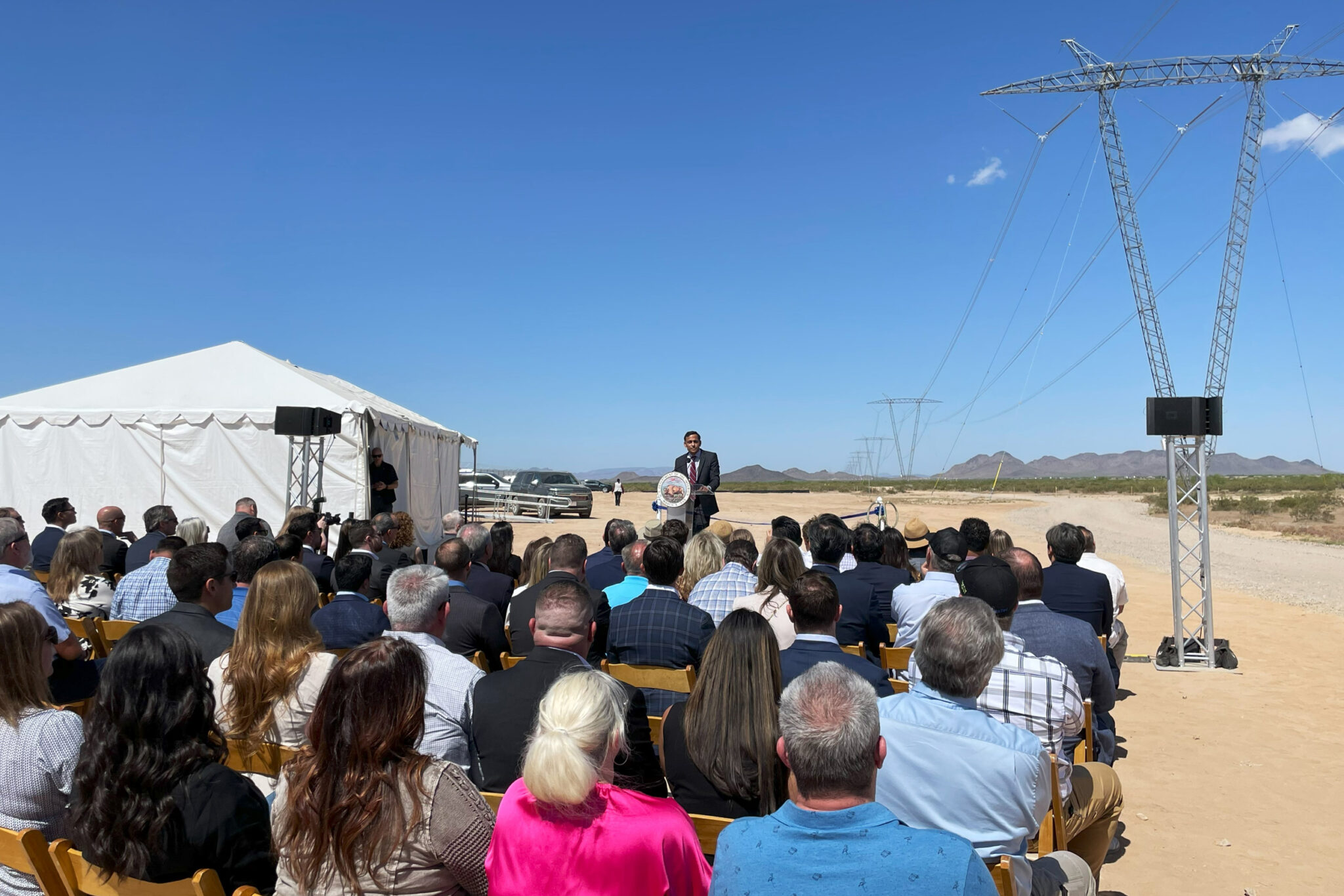 Officials Celebrate a New Power Line to Charge Up the Energy Transition ...