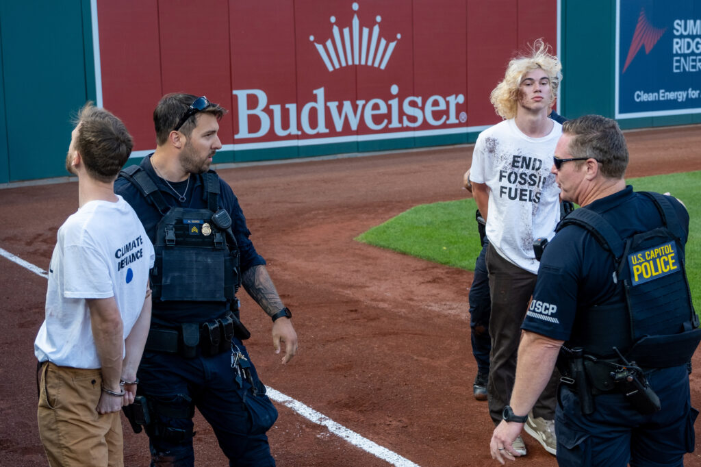 Climate Protesters Take to the Field at the Congressional Baseball Game ...