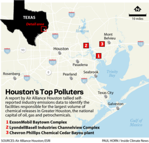 Three Facilities Contribute Half of Houston’s Chemical Air Pollution ...
