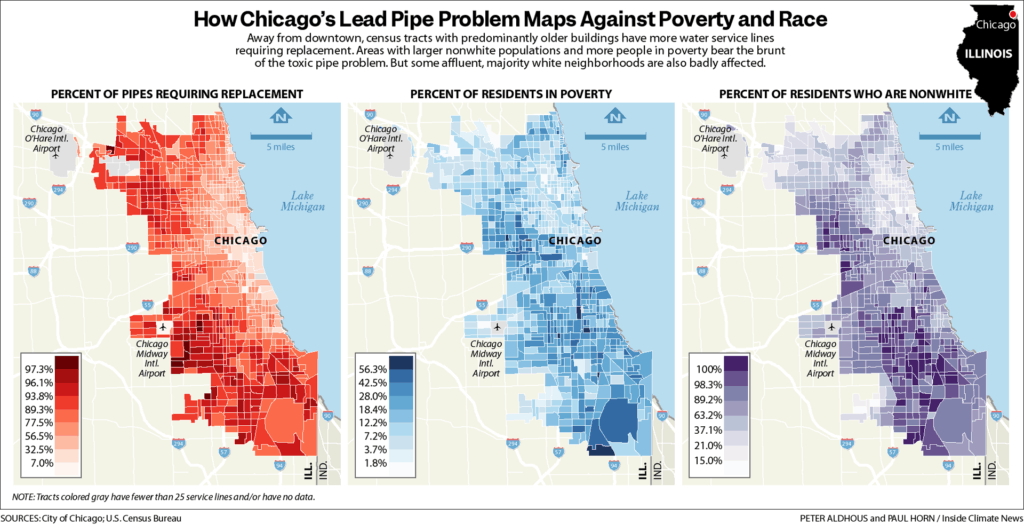 Chicago Has a Huge Lead Pipe Problem—and We Mapped It - Inside Climate News